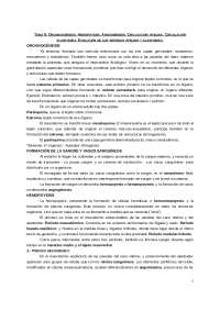 Tema 3 - Evolución capas germinales | Apuntes de Embriología | Docsity