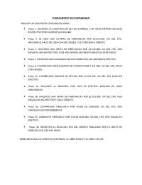 EJERCICIO - FUNDAMENTOS DE CONTABILIDAD | Ejercicios de Contabilidad | Docsity