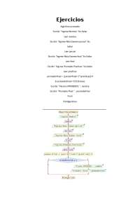 Ejercicios de algoritmos | Ejercicios de Algoritmos Avanzados | Docsity