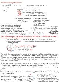 Elettromagnetismo ed equazioni di Maxwell | Appunti di Fisica | Docsity