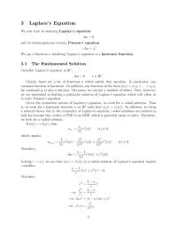 Laplace transform equation | Summaries Mathematics | Docsity