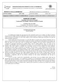 Examen castellano literatura | Exámenes selectividad de Historia de ...