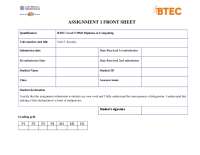 Security - Assignment 1 | Exams Computer Security | Docsity