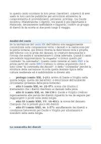 Canto xxi dell'inferno di Dante | Schemi e mappe concettuali di ...