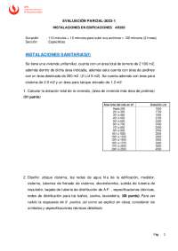 EXAMEN PARCIAL INSTALACIONES | Exámenes de Instalaciones Eléctricas | Docsity