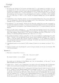 Topologie examens corrigés | Slides Mathematics | Docsity