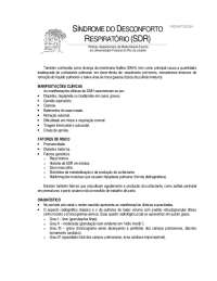 SÍNDROME DO DESCONFORTO RESPIRATÓRIO (SDR) | Notas de aula Neonatologia ...