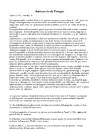 Riassunto, Analisi di Andreuccio da Perugia e Testo Argomentativo ...