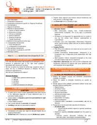 Guidelines, Summaries | Cheat Sheet Medicine | Docsity