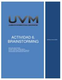Solucionar para cambiar actividad 6 brainstorming de blackboard | Ejercicios de Microfinanzas ...