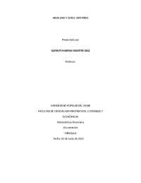 Ejercicios de anualidades o series uniformes | Ejercicios de Matemática ...