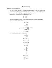 Ejercicios de repaso | Ejercicios de Termodinámica | Docsity