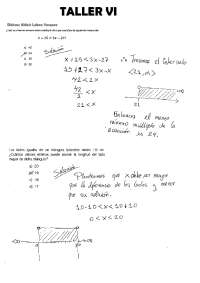 Taller con ejercicios bien resueltos | Ejercicios de Introducción a la Informática | Docsity