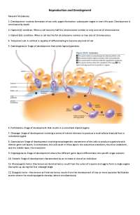 Reproductive System Reviewer | Lecture notes Earth science | Docsity