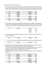 Ejercicio repaso de contabilidad | Ejercicios de Contabilidad | Docsity
