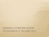Comunicación telefónica y telemática | Apuntes de Tecnologías de la ...