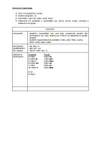 La terza declinazione - schema latino | Schemi e mappe concettuali di Latino | Docsity