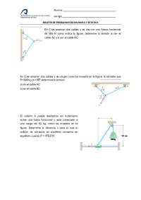 Ejercicios boletin dinamica y estatica | Ejercicios de Física | Docsity