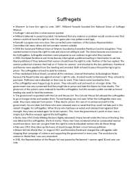 Suffragette sintesi-schema | Schemi e mappe concettuali di Inglese ...