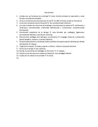 Cuestionario de corazón | Guías, Proyectos, Investigaciones de Anatomía | Docsity