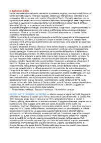 Il Barocco e l’illuminismo-liceo delle scienze umane | Schemi e mappe concettuali di Elementi di ...