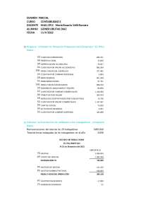 EXAMEN DE CONTABILIDAD | Ejercicios de Matemáticas Orientadas a las Enseñanzas Académica | Docsity