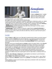 Senofonte - vita, opere e stile | Appunti di Greco | Docsity