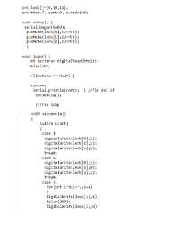 Códigos de Arduino Para un robot | Guías, Proyectos, Investigaciones de ...
