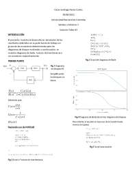 Talleres de diagrama de bloques | Ejercicios de Señales y Sistemas | Docsity