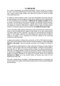 Biografia G.A Bècquer | Appunti di Spagnolo | Docsity