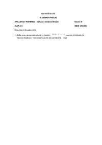 Examen del ciclo 4 de POO | Exámenes de Programación Java | Docsity