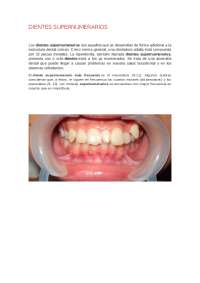 ¿Por qué salen los dientes supernumerarios? | Apuntes de Anatomía ...