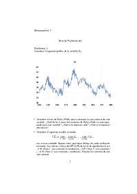 Práctica econometría ejs | Ejercicios de Econometría | Docsity