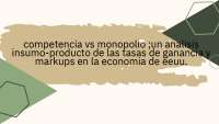 Competencia vs monopolio | Esquemas y mapas conceptuales de ...