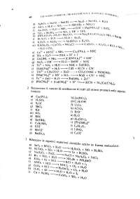 Esercizi reazioni di Redox chimica | Esercizi di Chimica | Docsity
