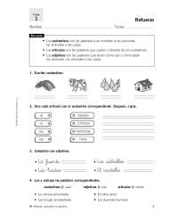Fichas refuerzo Lengua 4º Primaria | Apuntes de Lengua y Literatura ...