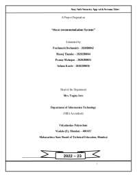 Movie recommendation System Project Proposal (web) | Study Guides, Projects, Research ...