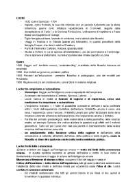 Locke, Appunti presi a lezione integrati con slides | Schemi e mappe ...