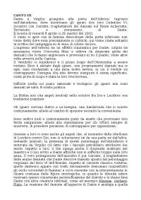Terzo canto Inferno Dante Alighieri | Appunti di Letteratura Italiana ...