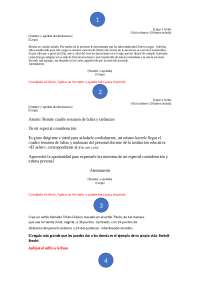 Ejercicios practicos de word | Ejercicios de Informática | Docsity