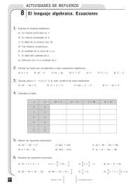 Ejercicios matematicas | Ejercicios de Matemáticas | Docsity