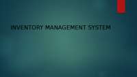 Inventory management system | Study Guides, Projects, Research Computer ...