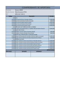 Ejercicios resueltos sobre contabilidad | Ejercicios de Contabilidad | Docsity
