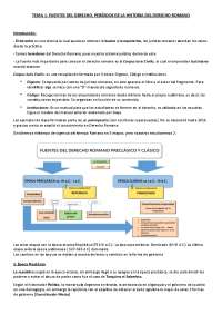 Esquemas romano uc3m derecho y ade | Esquemas y mapas conceptuales de Derecho Romano | Docsity