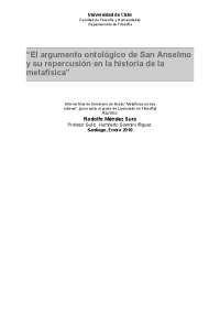 Argumento ontologico de san anselmo | Monografías, Ensayos de Humanidades y Ciencias Sociales ...