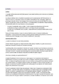 Spiegazione su Lotman | Schemi e mappe concettuali di Semiotica | Docsity