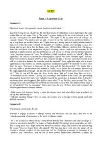 Devoir de LLCER Anglais | Examens Anglais | Docsity