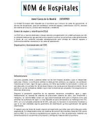 NORMA OFICIAL MEXICANA HOSPITALES | Esquemas y mapas conceptuales de Cirugía General | Docsity