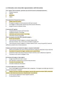 Abilità Informatiche AA 2021/2022 Pegaso | Esercizi di Elementi di Informatica | Docsity