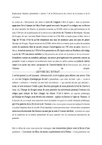 Explication Linéaire Olympe de Gouges | maturité tests effectués ...